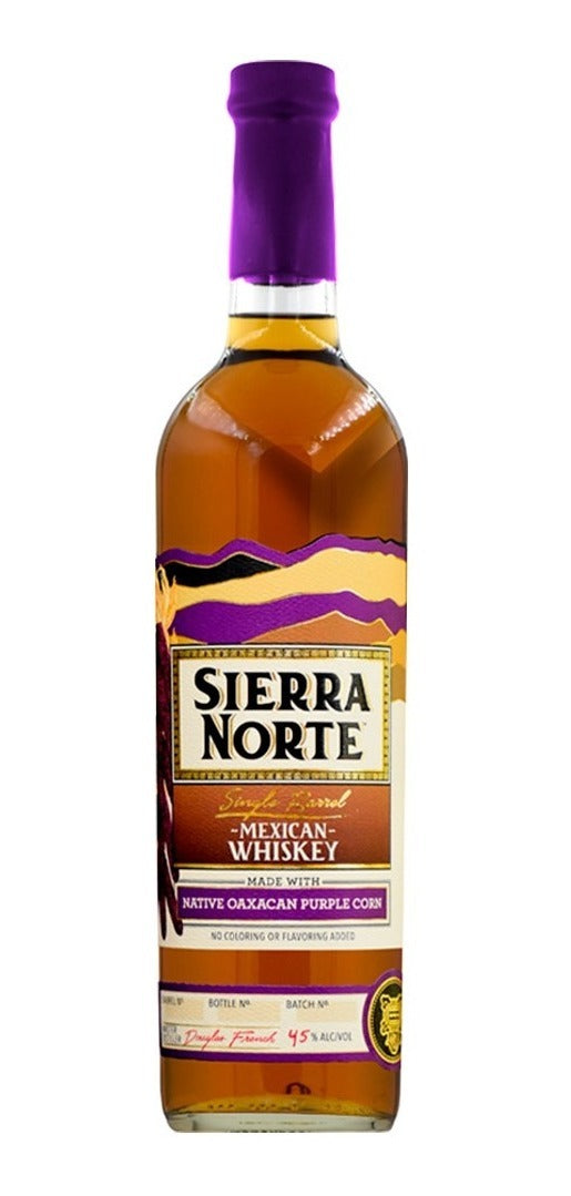 Whiskey Oaxaqueño Sierra Norte Maíz Morado 750ml – Nación Tequila