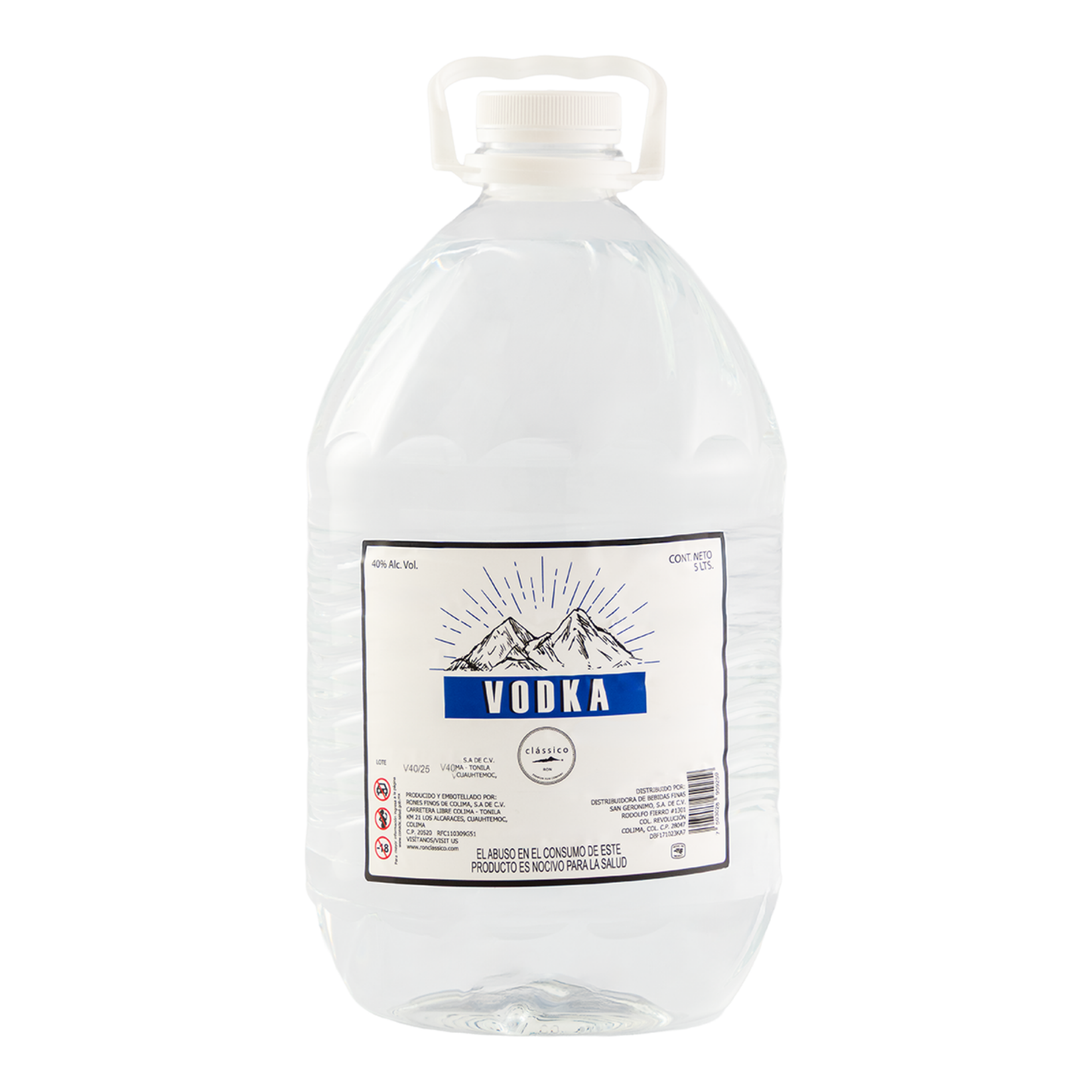 Vodka Clássico Garrafa 5000 Ml – Nación Tequila