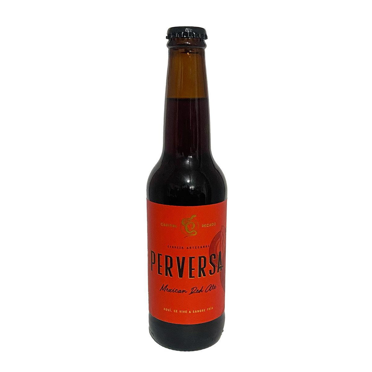 Cerveza Capital Pecado Perversa Mexican Red Ale 355 Ml – Nación Tequila