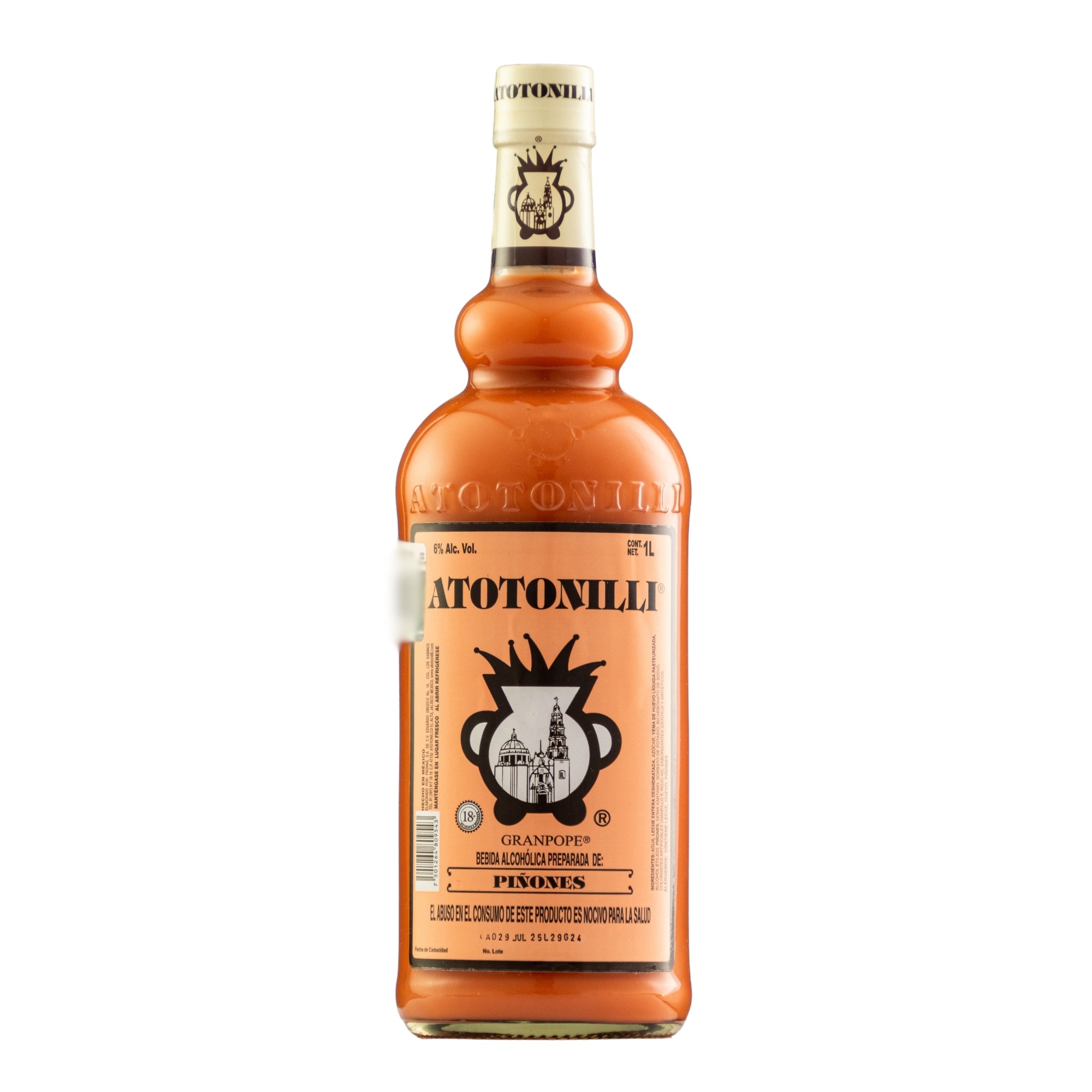 Rompope Atotonilli Piñón 1000 Ml – Nación Tequila