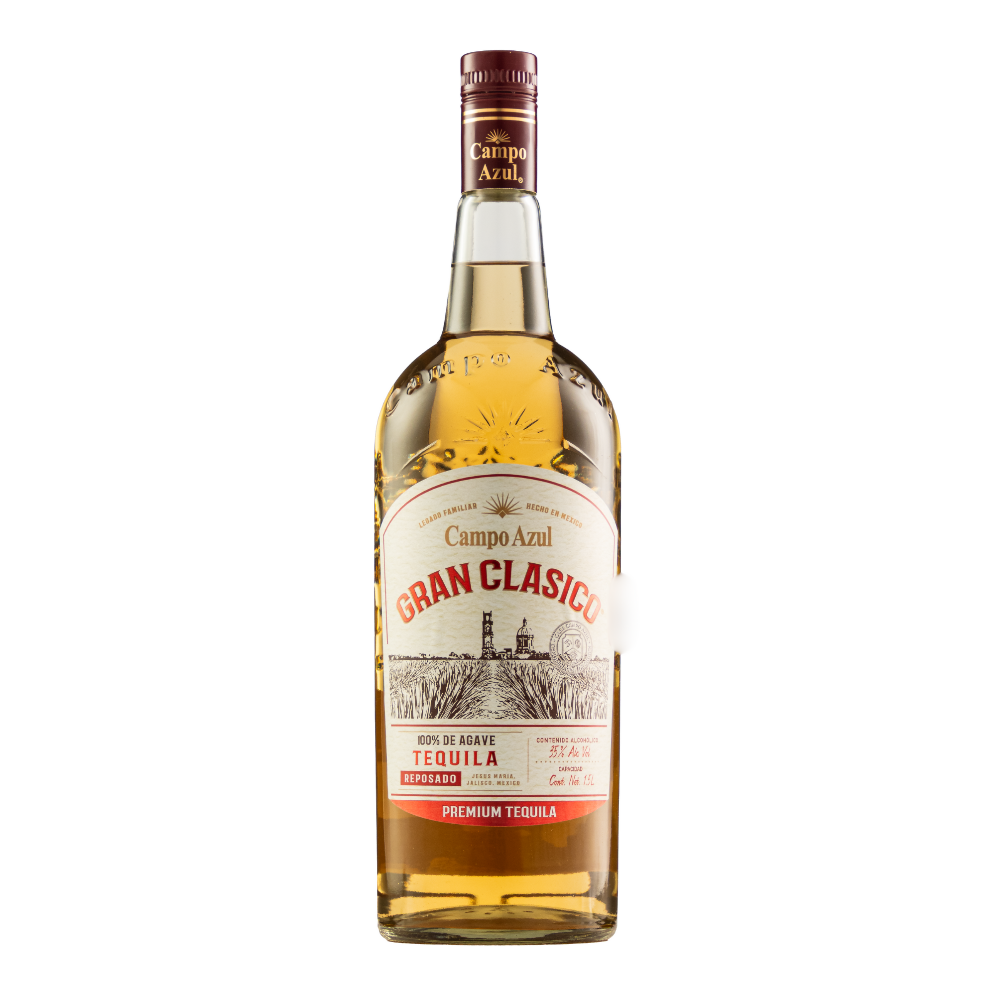 Tequila Campo Azul Reposado Gran Clásico 1500 Ml – Nación Tequila