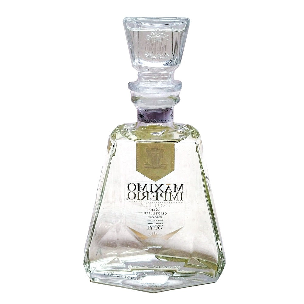 Tequila Máximo Imperio Añejo Cristalino 750 ml – Nación Tequila