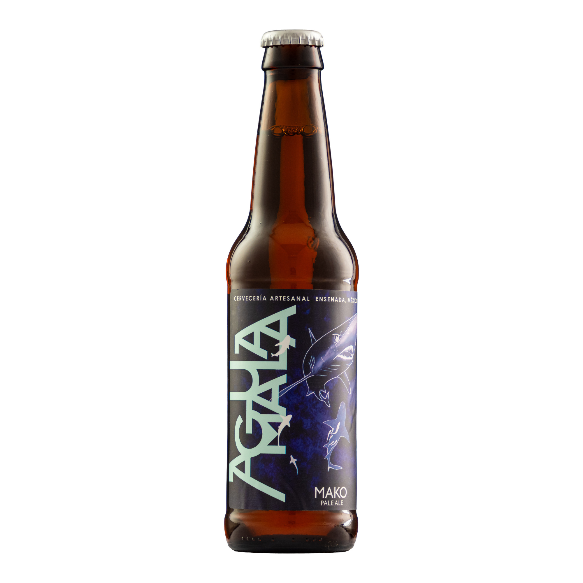 Cerveza Artesanal Agua Mala Mako Pale Ale 355 Ml – Nación Tequila